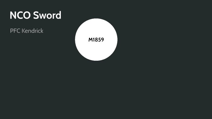 M1859 The NCO Sword by Hayden Kendrick on Prezi