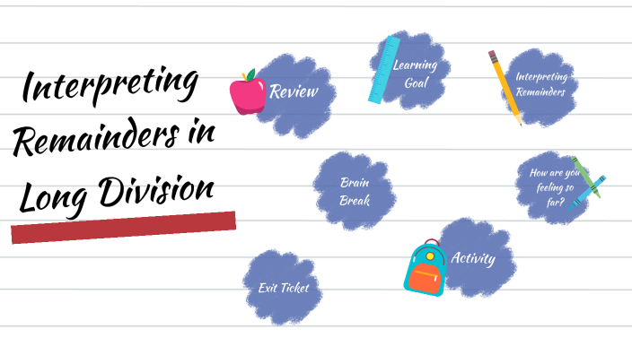 Long Division Lesson 5 Remainders Ignore Or Round Up By Nicole Ruiz
