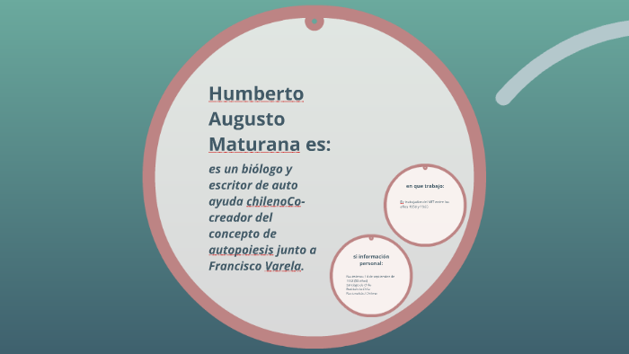 biografía de Humberto Maturana by Gabriela Ontiveros on Prezi