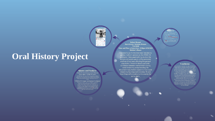 Oral History Project by on Prezi