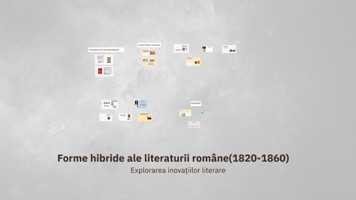 Forme hibride ale literaturii române(1820-1860) by andrei teodorescu on ...