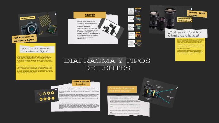 DIAFRAGMA Y TIPO DE LENTES by Brian Rossell on Prezi