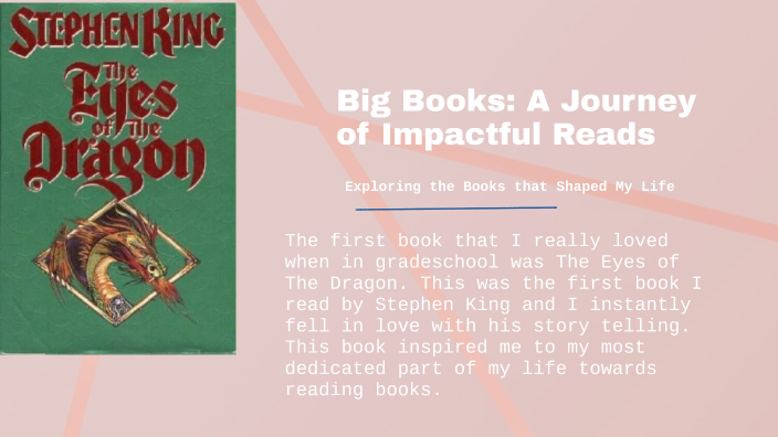 Big Books: A Journey of Impactful Reads by david hake on Prezi