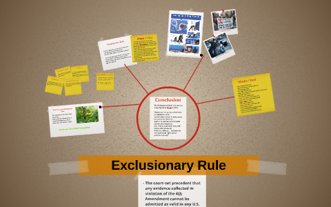 Exclusionary Rule by Will Coward on Prezi