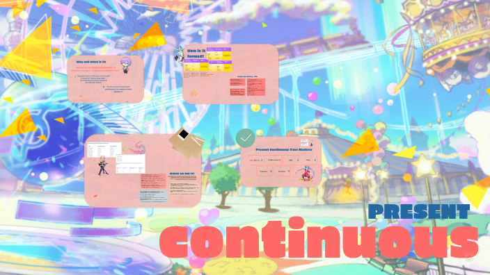 Present continuous by Лидия Асеева on Prezi