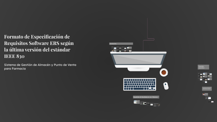 Formato de Especificación de Requisitos Software ERS según la última ...