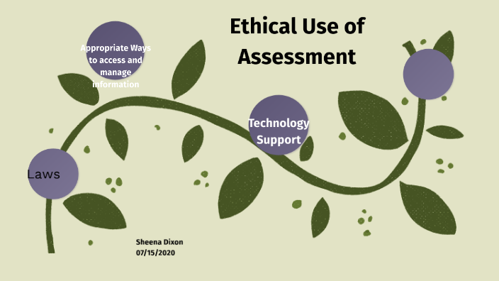 Ethical Use of Assessment Infographic by sheena dixon on Prezi