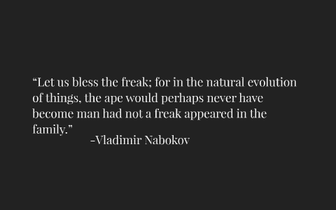 Of Freaks and Men by Daniel Shvarts