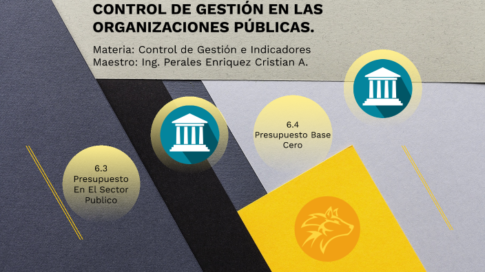 CONTROL DE GESTIÓN EN LAS ORGANIZACIONES PÚBLICAS. by Hans H. on Prezi