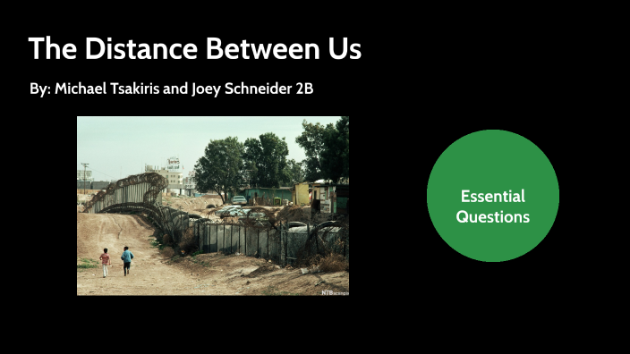 The DIstance Between Us by Michael Tsakiris on Prezi