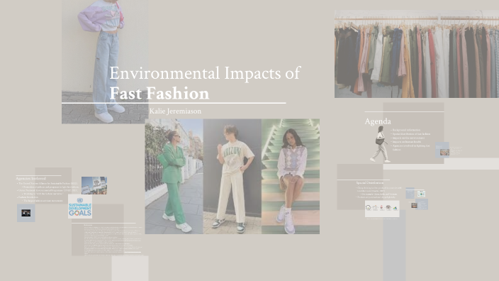 Environmental Impacts of Fast Fashion by Kalie Jeremiason on Prezi