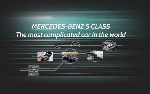 MERCEDES-BENZ S CLASS by maria dhima on Prezi