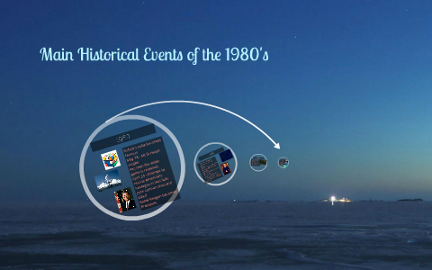 Main Historical Events of the 1980's by Ansu Conradie on Prezi