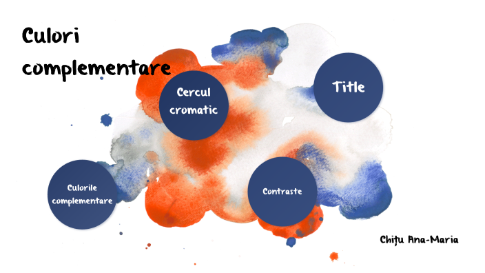 Culori complementare by Ana-Maria Chițu on Prezi