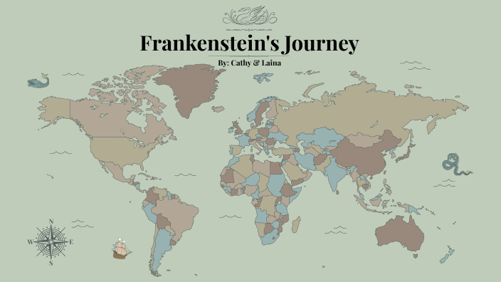 Visual: Frankenstein Map by Cathy Zhou