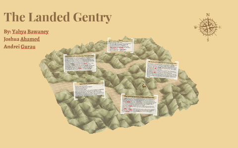The landed gentry consists of the British upper classes as w by Yahya ...