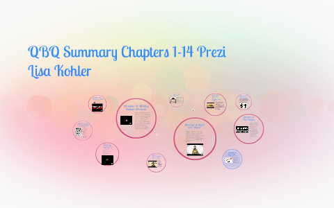 QBQ Summary Chapters 1-14 by Lisa Kohler on Prezi
