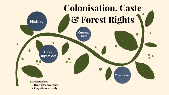 Colonisation, Caste and Forest Rights by Pooja Bommareddy on Prezi