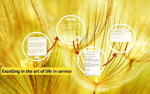 Excelling in the art of life in service by kat loh on Prezi