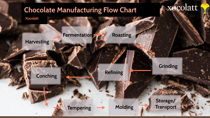 Chocolate Manufacturing Flow Chart by yara ezzat on Prezi