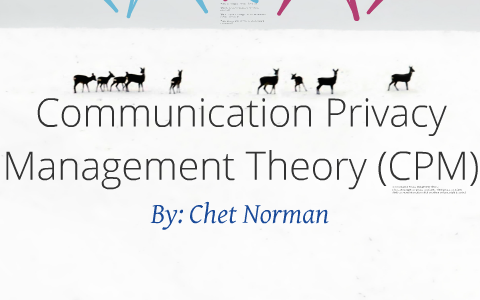 Communication Privacy Management Theory (CPM) by Chet Norman on Prezi