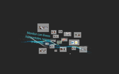 Monitor con líneas horizontales negras y blancas by Richar Castañeda ...