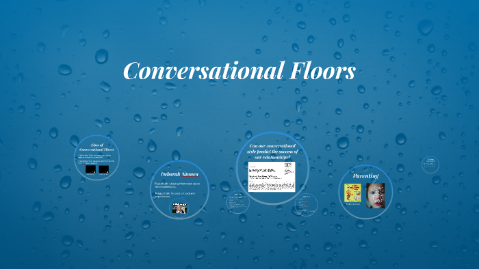 Conversational Floors by Adam Navarro