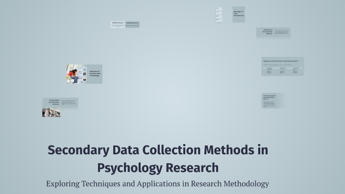 Secondary Data Collection Methods in Psychology Research by Alfiii ...