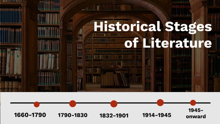 Historical stages of literature history by Mariana Chaparro on Prezi