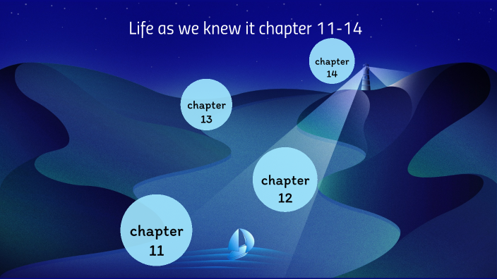 Life as we Knew it chapter 11-14 by GAVIN GANIER on Prezi