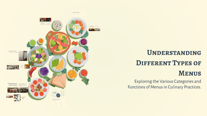 Understanding Different Types of Menus by Sharyn Bridges on Prezi