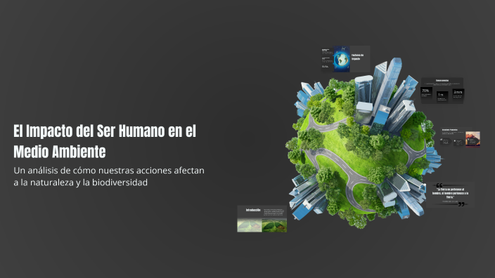 El Impacto del Ser Humano en el Medio Ambiente by Carlos Mauricio Díaz ...