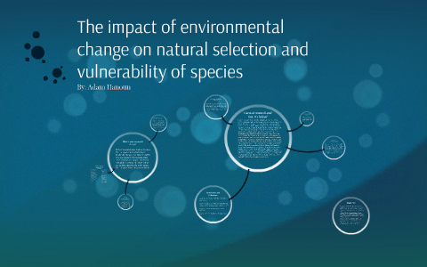 The impact of environmental change on natural selection and by adam ...