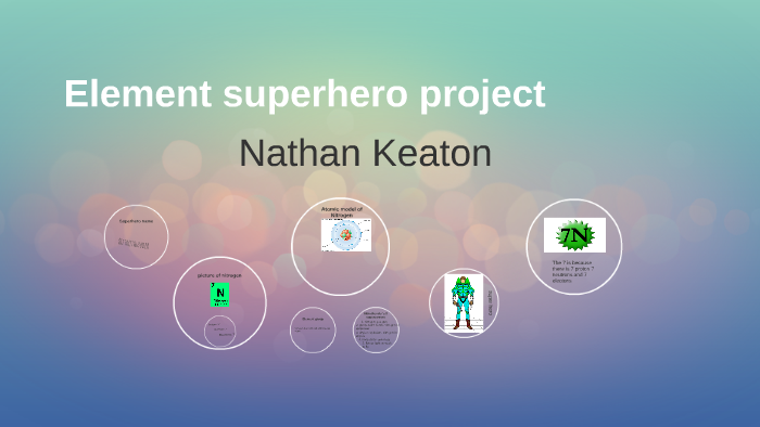 Element superhero project by nathan keaton on Prezi