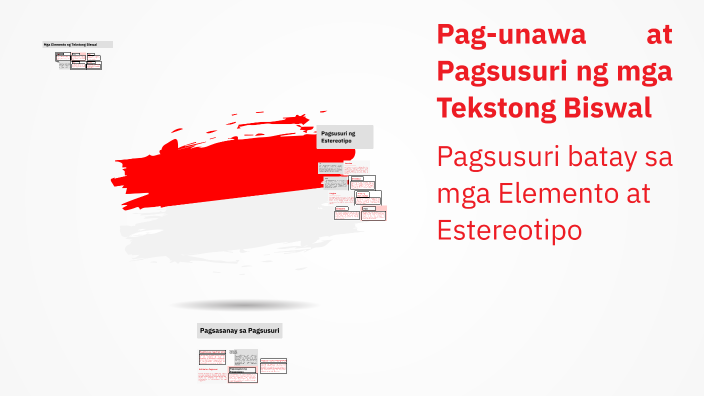 Pag-unawa at Pagsusuri ng mga Tekstong Biswal by REGINE ADRALES on Prezi