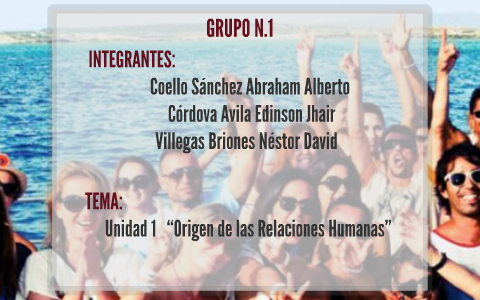 ORIGEN DE LAS RELACIONES HUMANAS by Abraham Coello Sánchez on Prezi