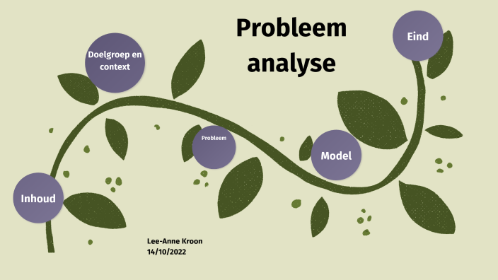 Probleemanalyse by Lee-Anne Kroon on Prezi