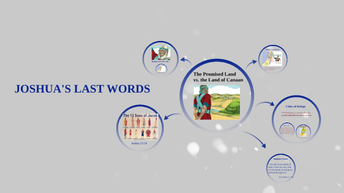 DISTRIBUTING THE LAND, AND JOSHUA'S LAST WORDS by Liz Wang on Prezi