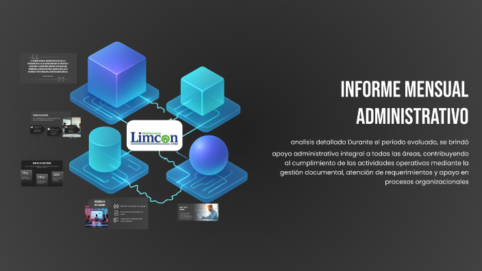 Informe Mensual Administrativo by LIMCON CONTABILIDAD on Prezi