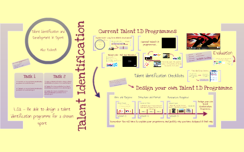 Talent ID - Talent ID Programmes by Alice Tocknell on Prezi