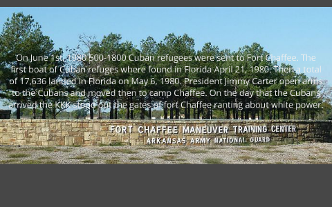 Fort Chaffee cuban refugees by daidrian booker on Prezi