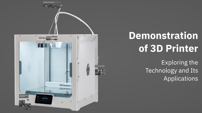Demonstration of 3D Printer by Sunesh K on Prezi