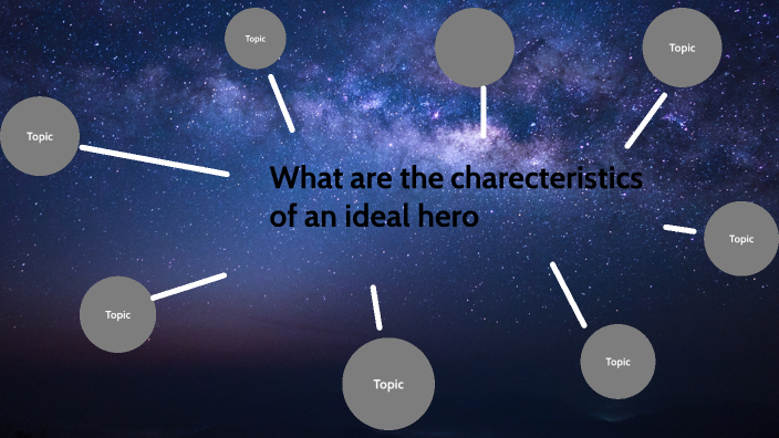 What are the charecteristics of an ideal hero by Niya on Prezi