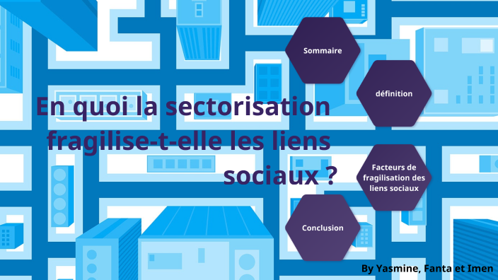 En quoi la sectorisation fragilise-t-elle les liens sociaux ? by fanta ...