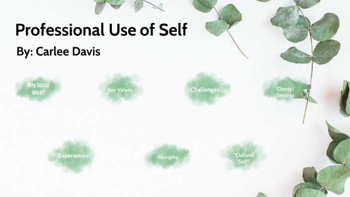 Professional Use of Self by Carlee Davis on Prezi