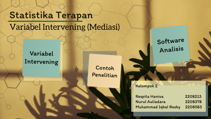 Statistika Terapan by Nurul Auliadara