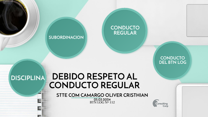 DEBIDO RESPETO AL CONDUCTO REGULAR by cristhian jhoel camargo oliver on ...