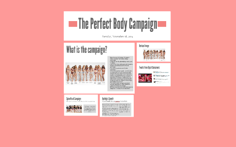The Perfect Body Campaign by Victoria Hunt on Prezi