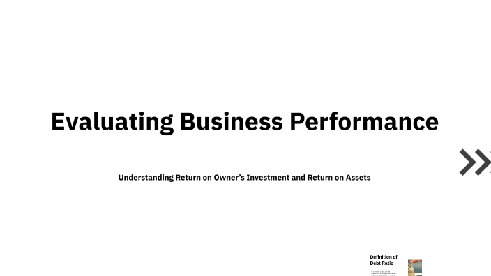 Evaluating Business Performance by Andrew Wilson on Prezi