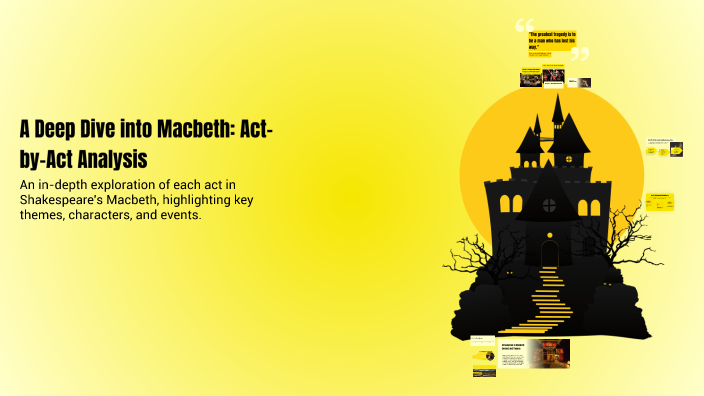 A Deep Dive into Macbeth: Act-by-Act Analysis by Mike McColl on Prezi